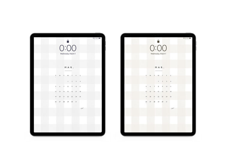November 2022 Calendar Wallpaper for the iPad. | DESIGN by YF